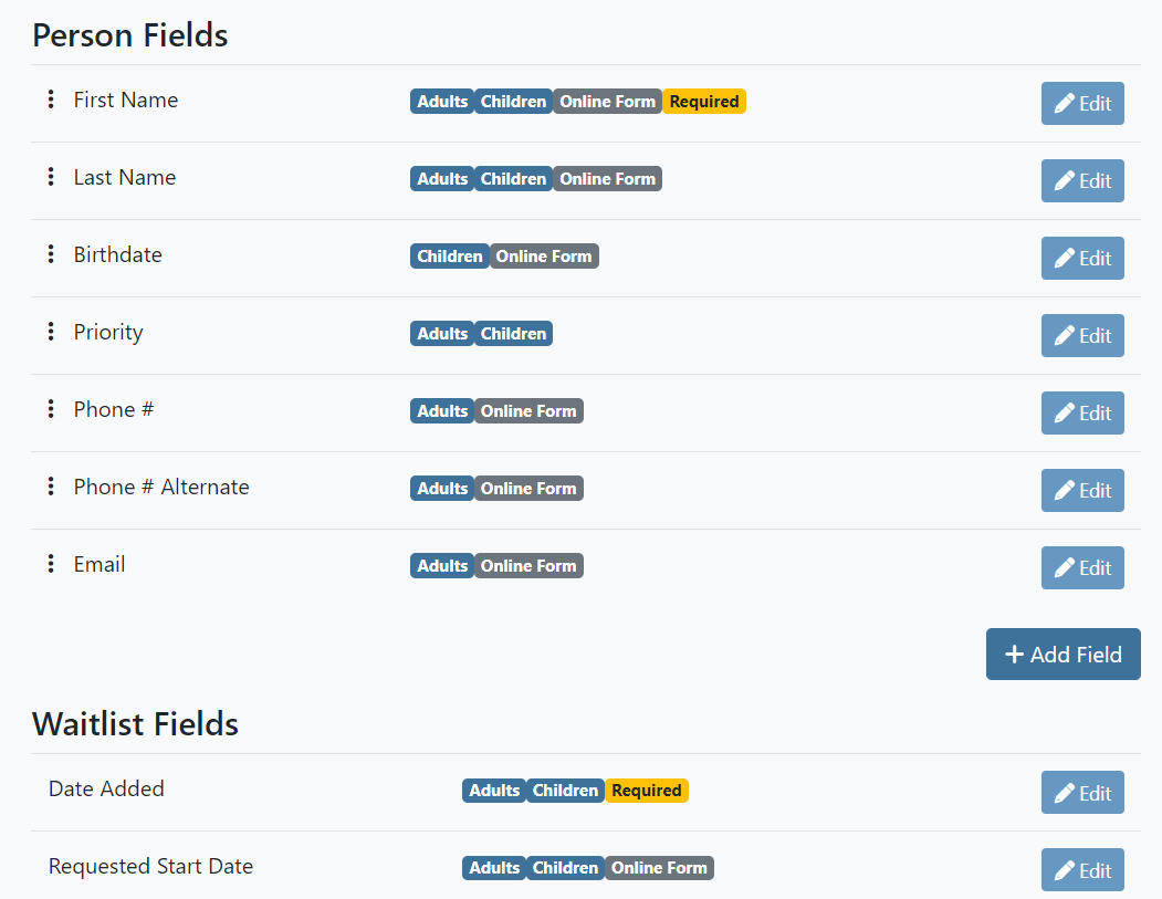Customize Your Form Fields